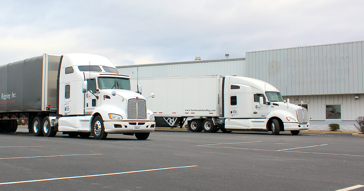 Buchanan Dry Van and Flatbed - Buchanan Hauling & Rigging